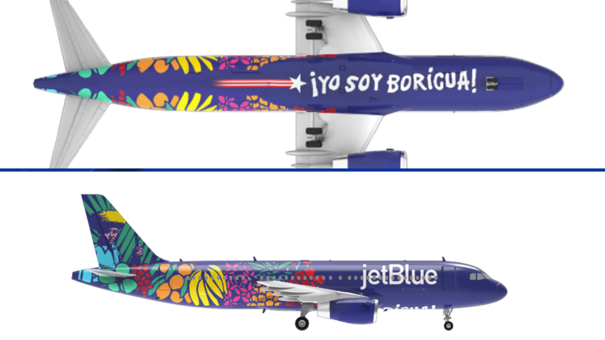 JetBlue anuncia ganador de diseño de avión dedicado a Puerto Rico ...