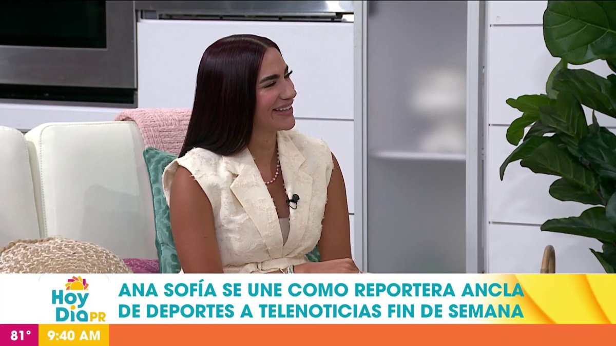 Lista Ana Sofía Sánchez para unirse a Telenoticias Fin De Semana – Telemundo Puerto Rico
