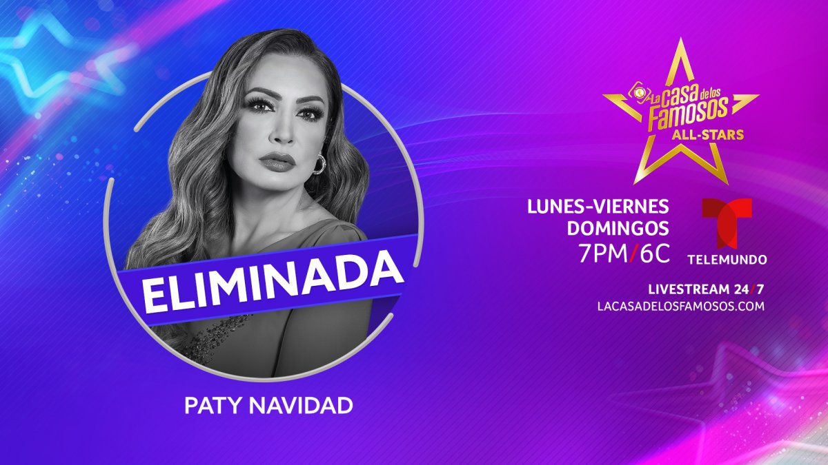 ¿Quién es Paty Navidad? La reconocida actriz queda eliminada – Telemundo Puerto Rico