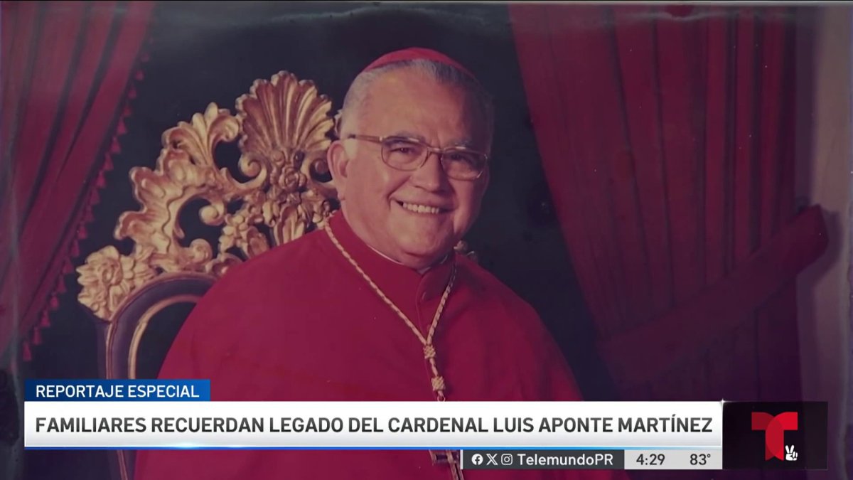 Familiares recuerdan el legado del cardenal Luis Aponte Martínez ...