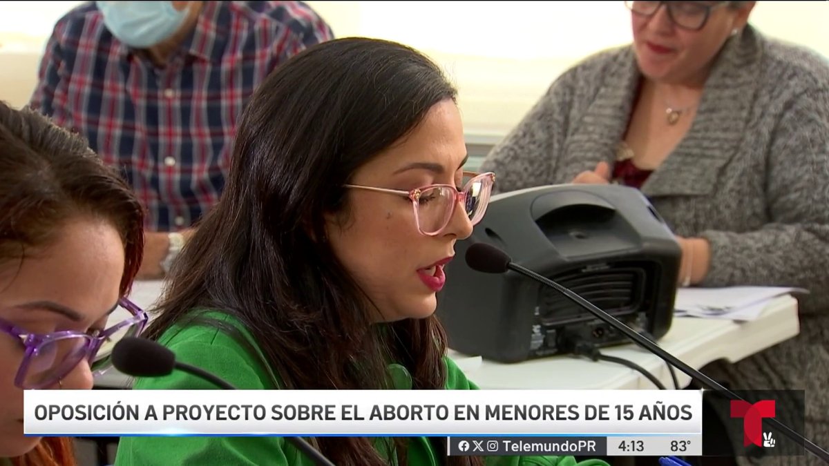 Se oponen a controvertible proyecto sobre el aborto – Telemundo Puerto Rico