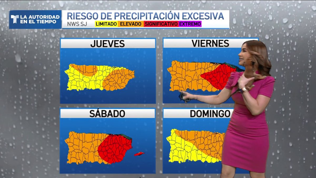 Adorable: Elizabeth Robaina da el tiempo con perrito en sus brazos ...