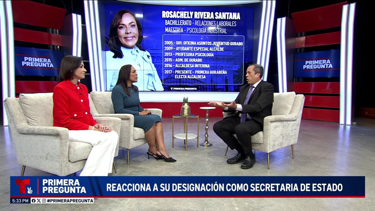 Primera Pregunta: Nominadas a Estado y Justicia – Telemundo Puerto Rico