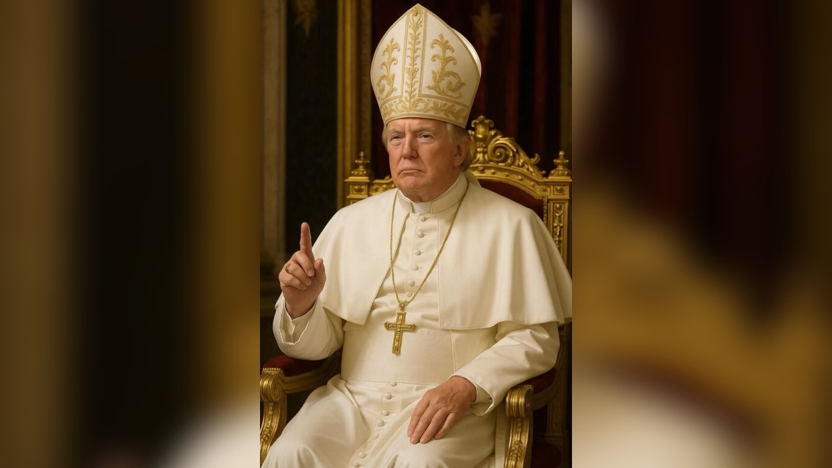 Trump publica foto vestido como papa – Telemundo Puerto Rico