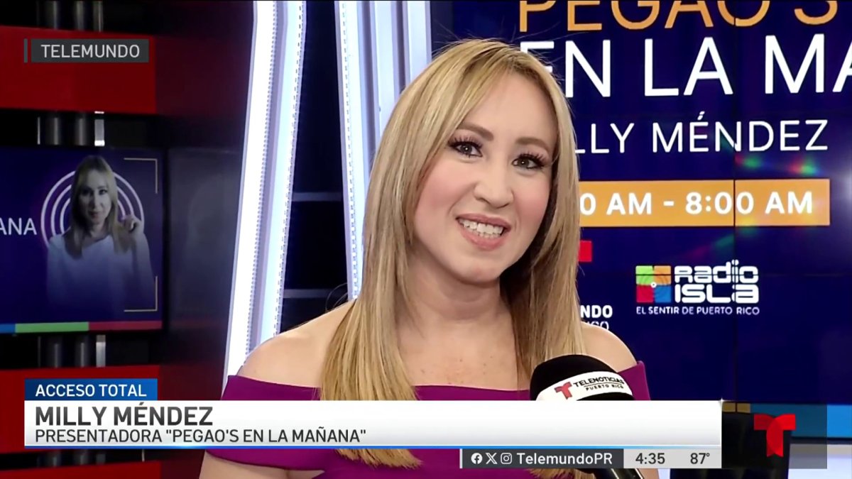 Pegao’s en la Mañana con Milly Méndez llega a Telemundo – Telemundo ...
