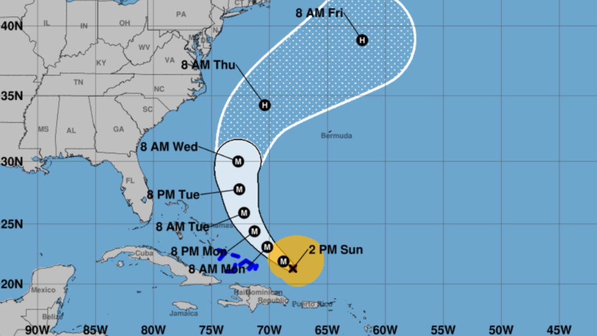 Tormenta Erin pasaría al norte de Puerto Rico durante el fin de semana ...