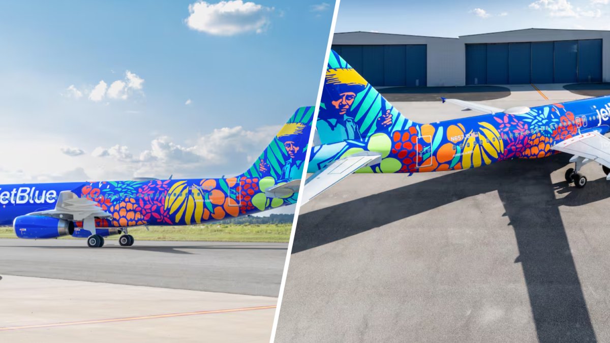 JetBlue presenta nuevo avión con nuestro jíbaro – Telemundo Puerto Rico