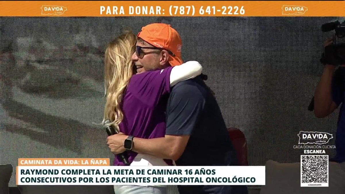 Emotivo momento: Raymond Arrieta finaliza su última caminata "Da Vida ...